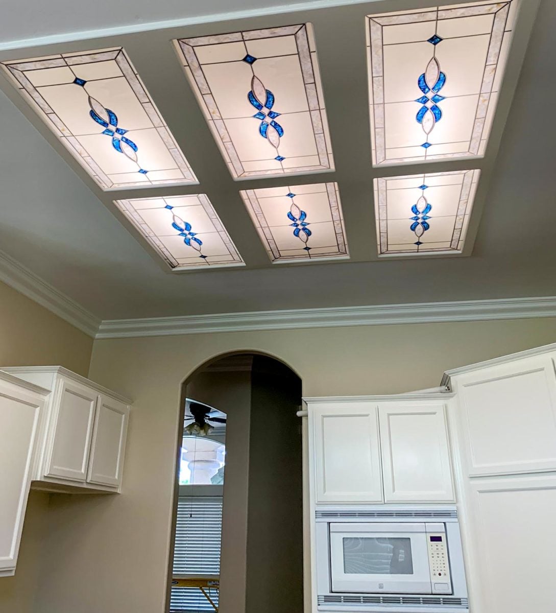 Portfolio of Decorative Fluorescent Light Cover installations