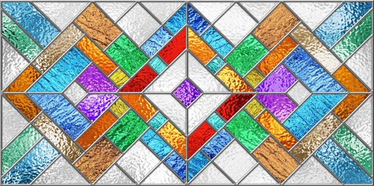 Stained Glass Light Panels Create Beautiful Fluorescent Lighting