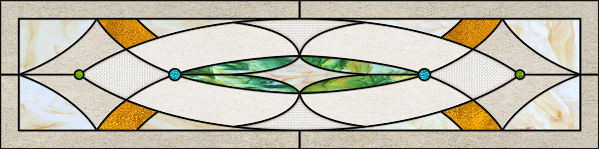 Stained Glass 10 (1x4) • Fluorescent Light Covers • Fluorescent Gallery